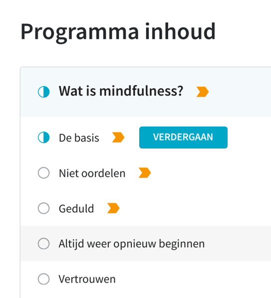 Een programma aanpassen voor een cliënt