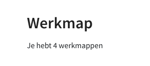 Werkmap - wegwijs voor cliënten
